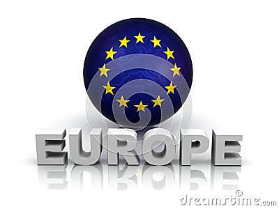 Simbolo Di Europa Fotografie Stock - Immagine: 8914033
