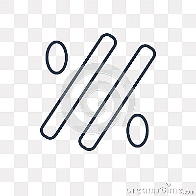 Simile Vector Icon Isolated On Transparent Background, Linear Si ...