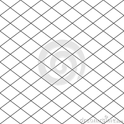Simple Cross Grid Paper. Cell Seamless Pattern. Background Diagonal ...