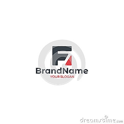 Simple F7 Logo Design Vector | CartoonDealer.com #230552263