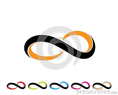 Simple Infinity Symbol Vector Illustration | CartoonDealer.com #145634606