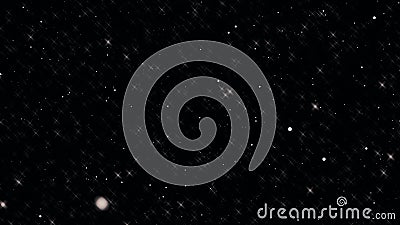 Simple Space Background, White Stars on a Black Background. Stock ...