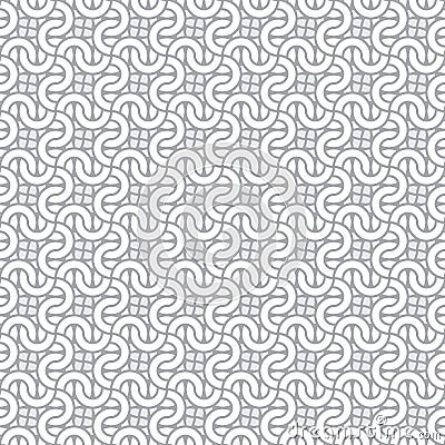 Simple Vector Seamless Interlacing Pattern Stock Photos - Image: 26080683