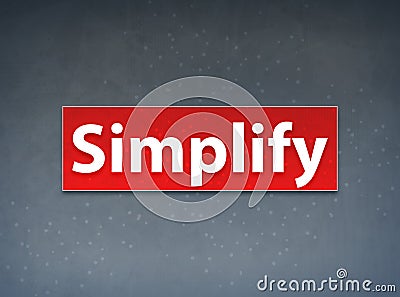 Simplify Red Banner Abstract Background Stock Illustration ...