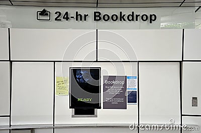 Singapore National Library Board Automated Book Drop Return Editorial ...