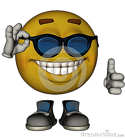 Single Male Emoticon Royalty Free Stock Photo - Image: 8369085