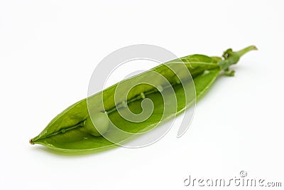 Single Pea In A Pod Stock Photography - Image: 234782