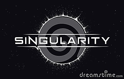 Singularity Vector Illustration. Space Design | CartoonDealer.com ...