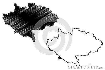 Siwan District Bihar State, Saran Division, Republic Of India Map ...