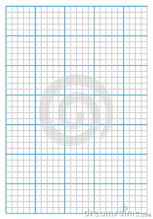 A10 Size Graph Paper Vector Illustration | CartoonDealer.com #127512130