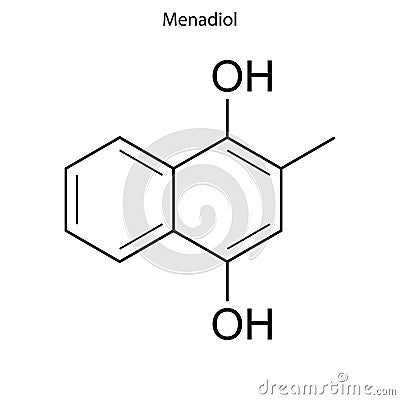 Skeletal Formula Of Molecule Stock Photo | CartoonDealer.com #144725796