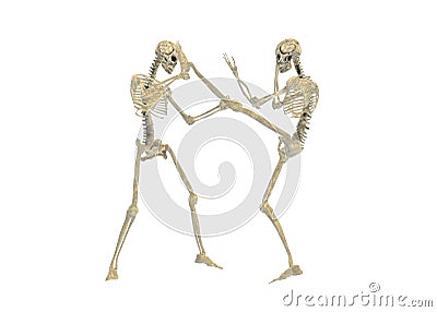 Skeleton Fighting Stock Photos - Image: 13169323