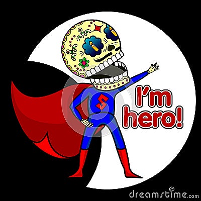 Skeleton Hero Stock Illustration - Image: 54323093