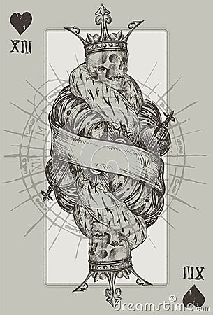 Skeleton King Cartoon Vector | CartoonDealer.com #51385549