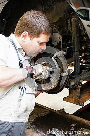 Skilled Auto Mechanic Royalty Free Stock Photo - Image: 23776045