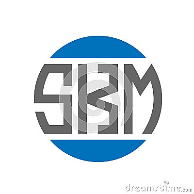 SKM Letter Logo Design On White Background. SKM Creative Initials ...