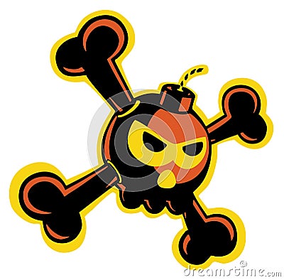 Skull Bomb Stock Photos - Image: 13007343