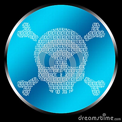 Skull Code Stock Image | CartoonDealer.com #6748177