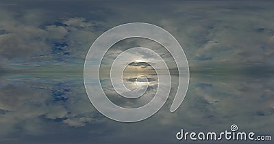 Sky 360 Equirectangular Hdr Spherical Mirror, Panoramic Clouds ...