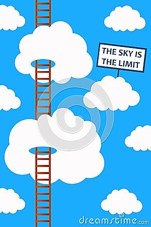 Sky Is The Limit Royalty Free Stock Image - Image: 23158156