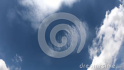 Sky Motion Background Seamless Loop Movement of White Clouds Stock ...
