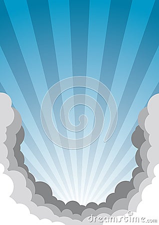 Sky Poster Template Royalty Free Stock Photo - Image: 18799825