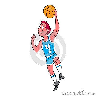 Cartoon Slam Dunk | CartoonDealer.com #260458557