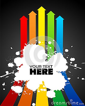 Slash On Arrows Cartoon Vector | CartoonDealer.com #8592827