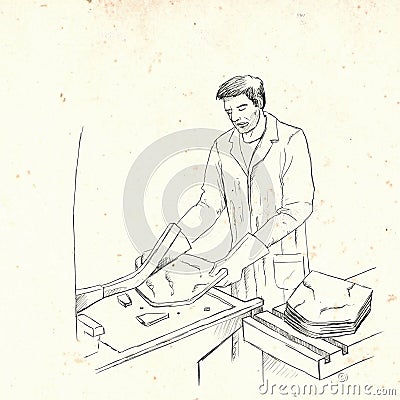 Slate Process Stock Illustration | CartoonDealer.com #54202210