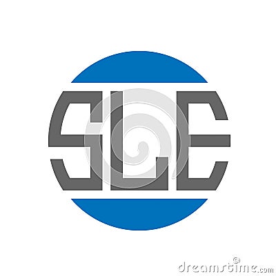 SLE Letter Logo Design On White Background. SLE Creative Initials ...