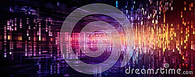 Sleek And Minimalistic Background With Abstract Code Snippets And Data Encryption Symbols ...