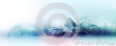 Sleek And Minimalistic Background With Translucent Overlays And ...