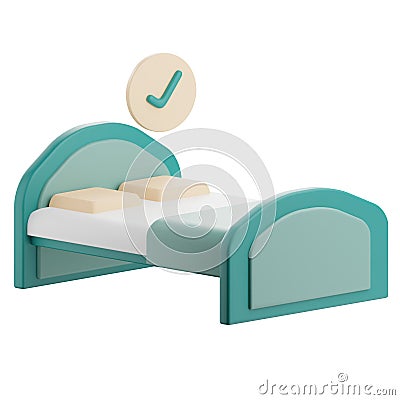 3d Rendering Sleep Icon On Transparent Background Royalty-Free Stock ...