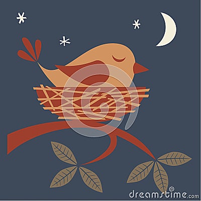 Sleeping Bird Royalty Free Stock Photography - Image: 36682327
