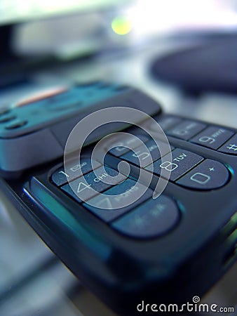 Mobile Phone in Hand stock image. Image of click, mobile - 1533529