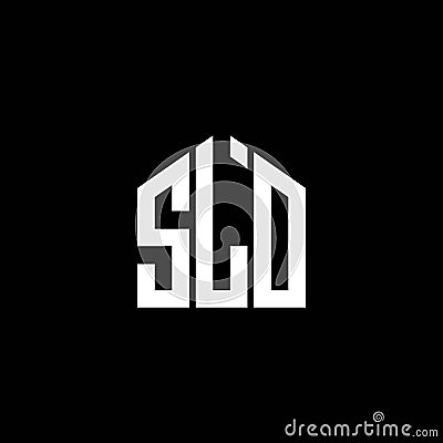 SLO Letter Logo Design On BLACK Background. SLO Creative Initials ...
