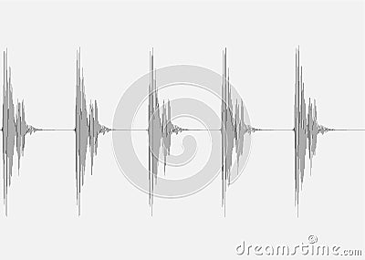Slow Heart Beat 14 royalty free sound effect. Audio of multiple - 231140341