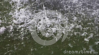 Slow Motion Disturbed Water Surface by Falling Water Dropst. Slow ...