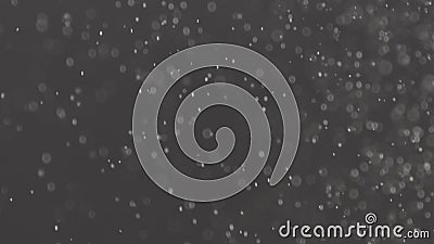 Slow Motion of Fine Dust Particles Falling on Black Background Stock ...