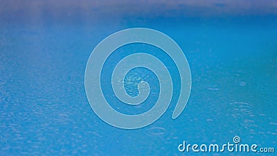 Slow Motion Video with Droplets. Close Up of a Drop Stock Footage ...