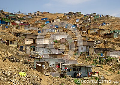 Slums, South America Royalty Free Stock Photography - Image: 13642807