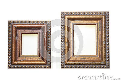 Small And Big Picture Frames Royalty Free Stock Image - Image: 12391796