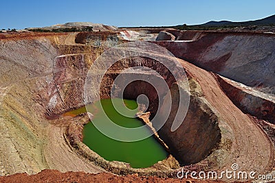 Quarry Open Pit Mine Mining Stock Photos - Image: 33076893