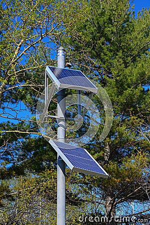 Small Solar Panels For Traffic Signals Stock Photography ...