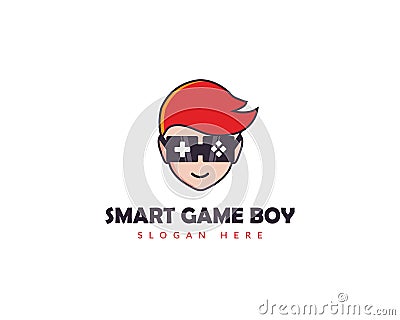 Smart Game Boy Logo Vector Illustration | CartoonDealer.com #290364280