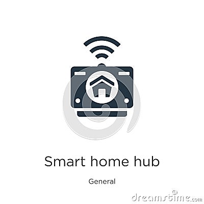 Smart Home Hub Icon Vector. Trendy Flat Smart Home Hub Icon From ...