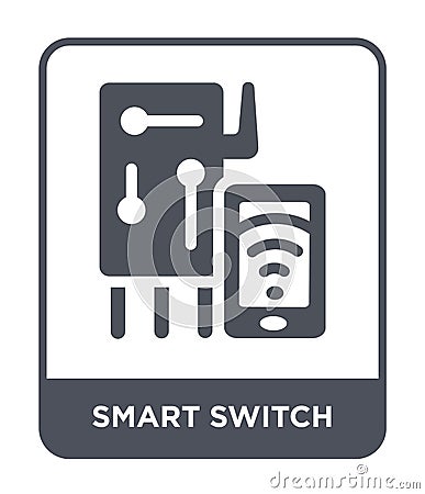 Smart Switch Icon In Trendy Design Style. Smart Switch Icon Isolated On ...