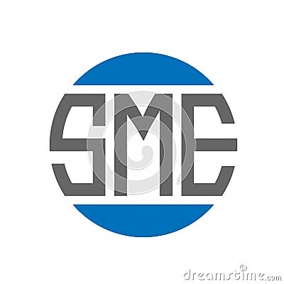 SME Letter Logo Design On White Background. SME Creative Initials ...