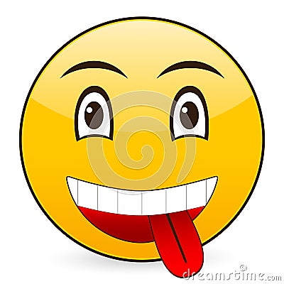 Winning gesture emoticon stock vector. Illustration of cheer - 126885956