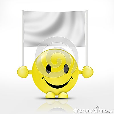 Smiley Holding Sign Stock Illustrations – 1,047 Smiley Holding Sign ...